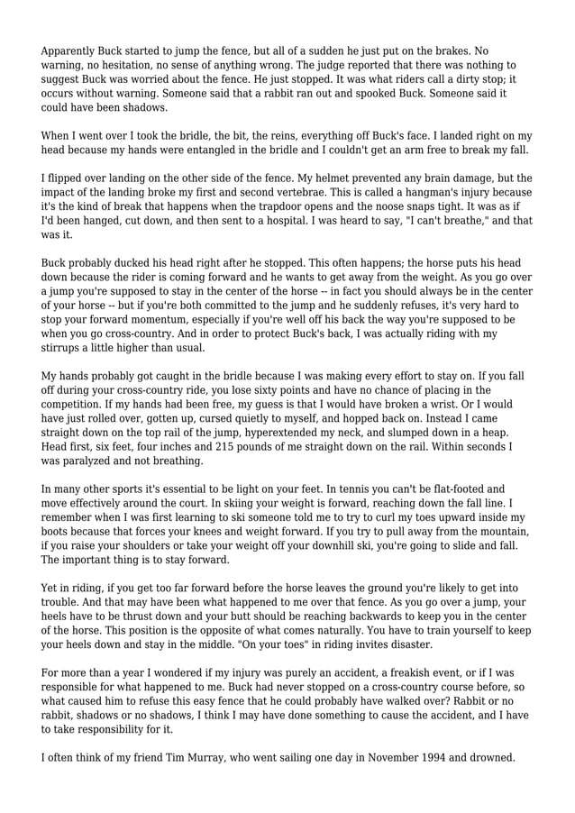 CNN - Books: "Still Me" by Christopher Reeve | PDF