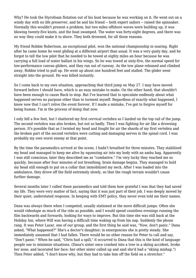 CNN - Books: "Still Me" by Christopher Reeve | PDF