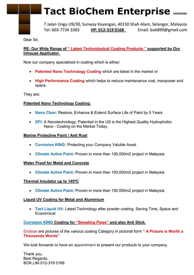 001 Tact Range of Products. | PDF