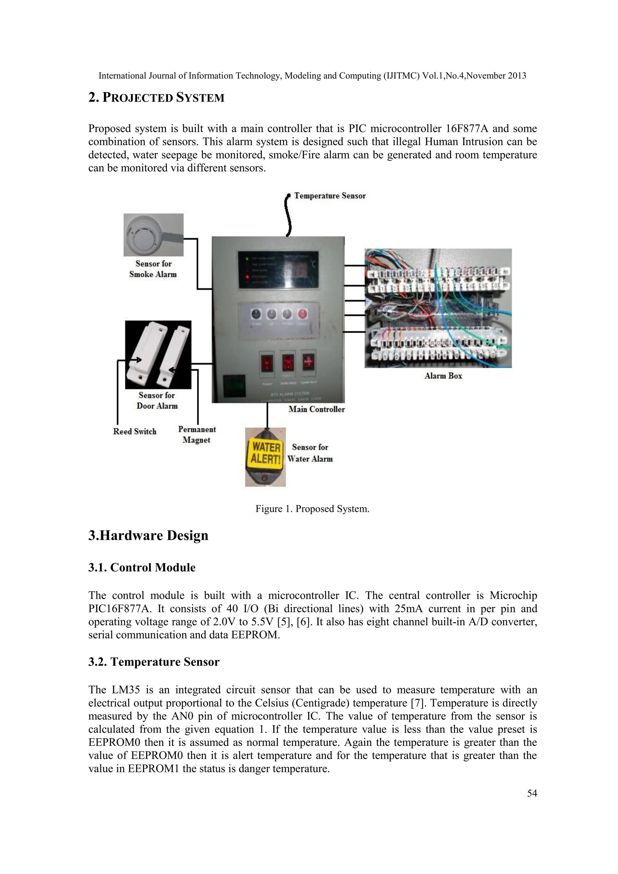 Hardware and Logic Implementation of Multiple Alarm System for GSM BTS Rooms | PDF
