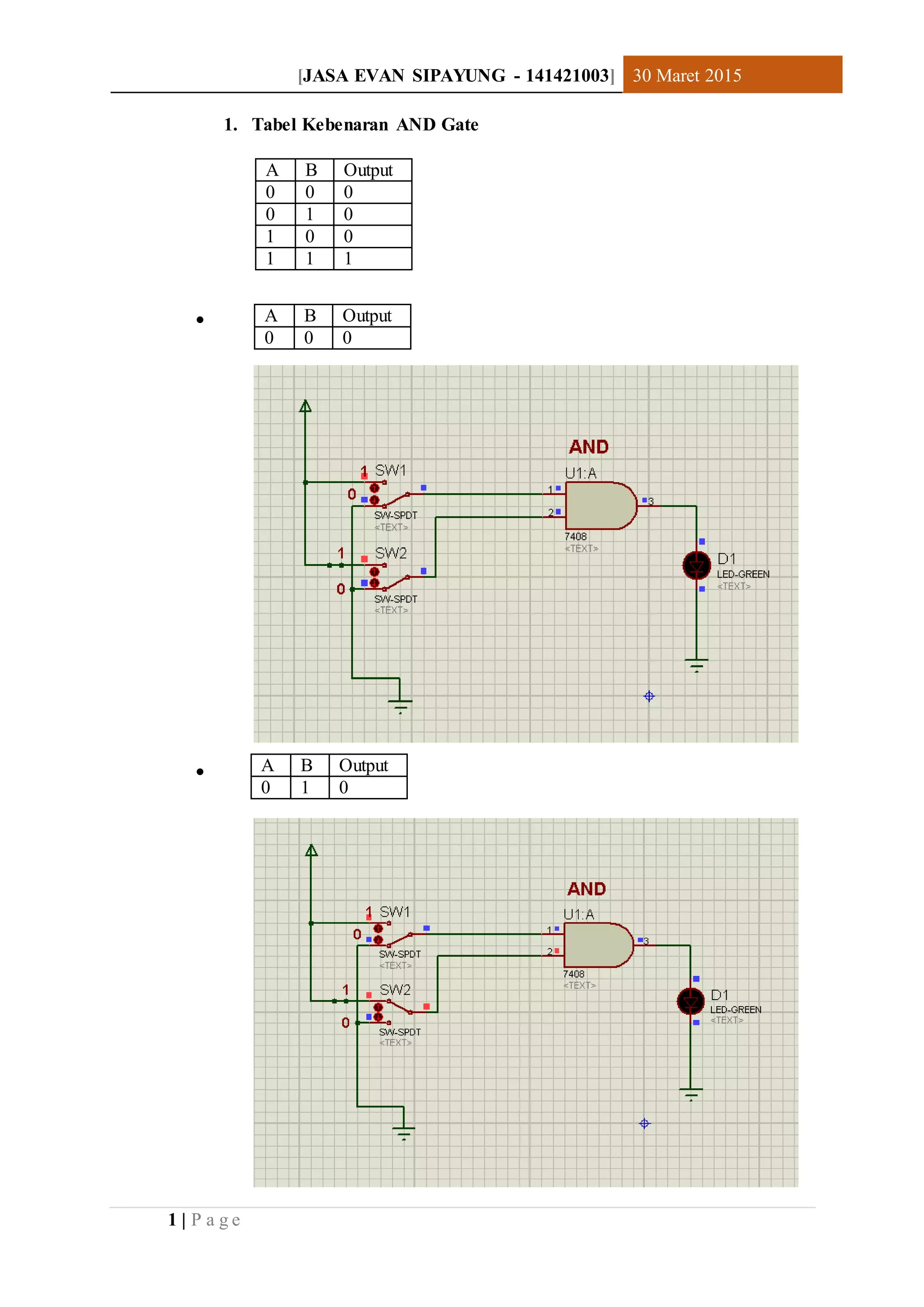 Siste Digital Logika Gate | PDF