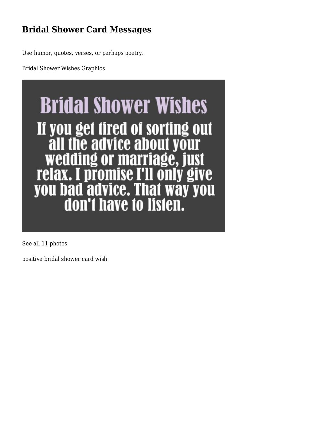 Bridal Shower Card Messages bridal-shower-card-messages