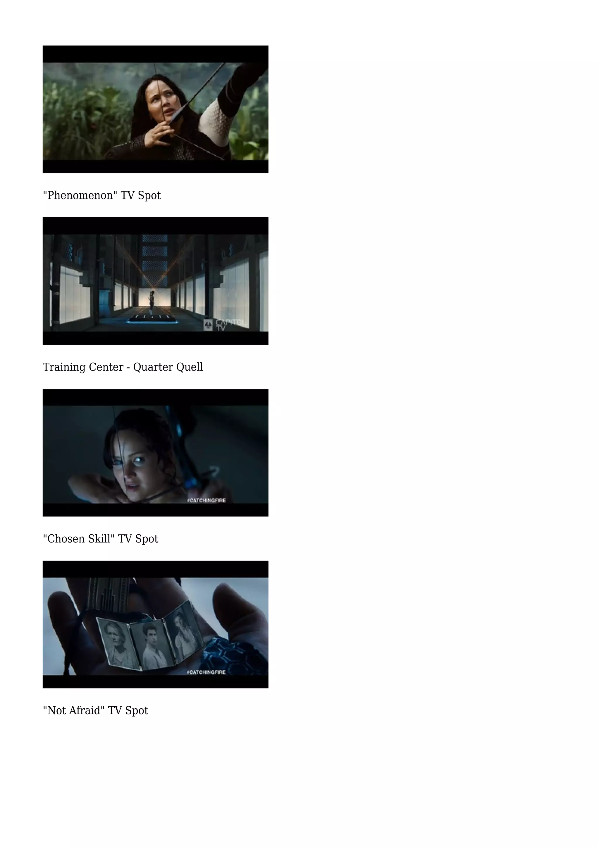 THE HUNGER GAMES: CATCHING FIRE | PDF