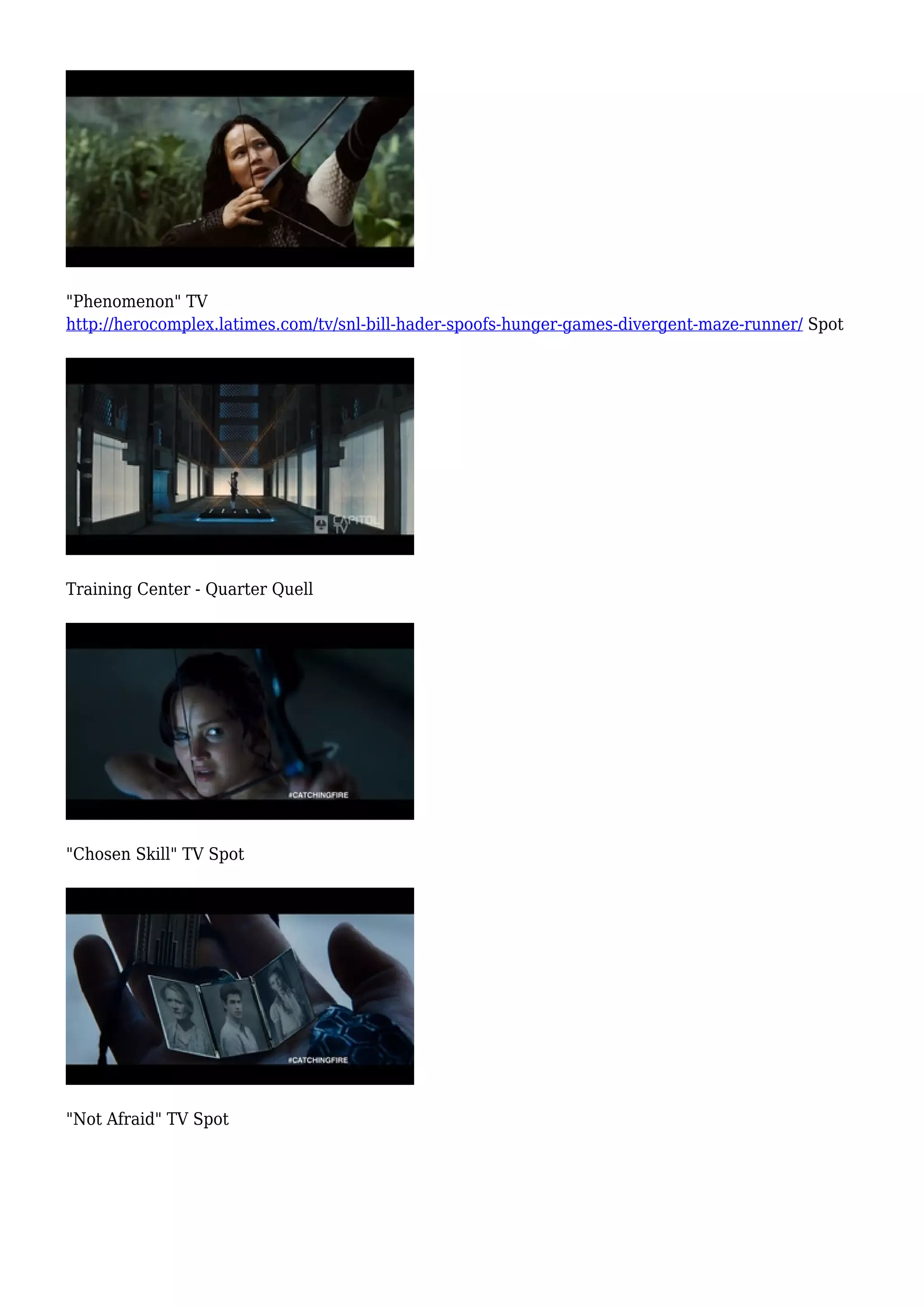 THE HUNGER GAMES: CATCHING FIRE | PDF