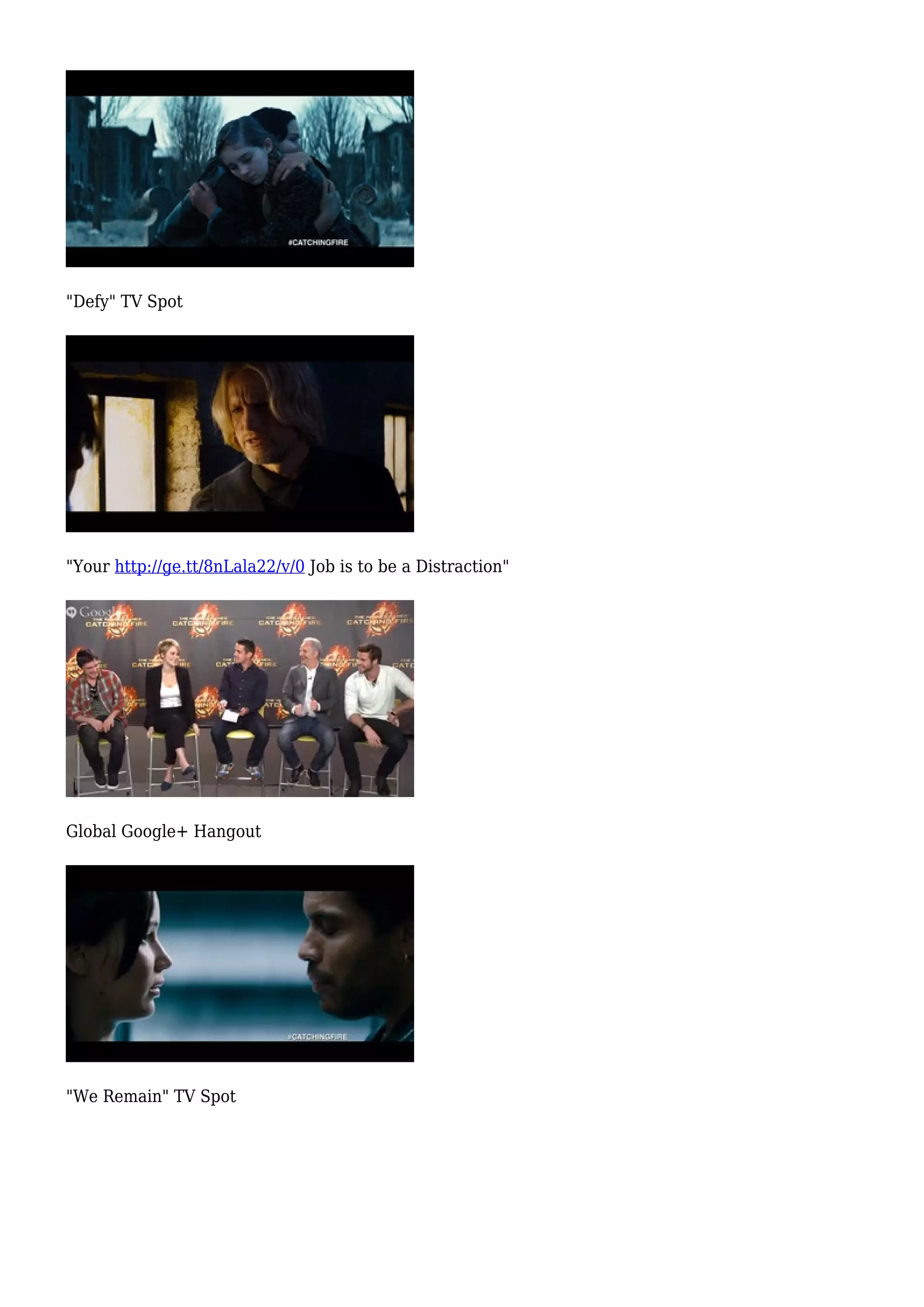 THE HUNGER GAMES: CATCHING FIRE | PDF