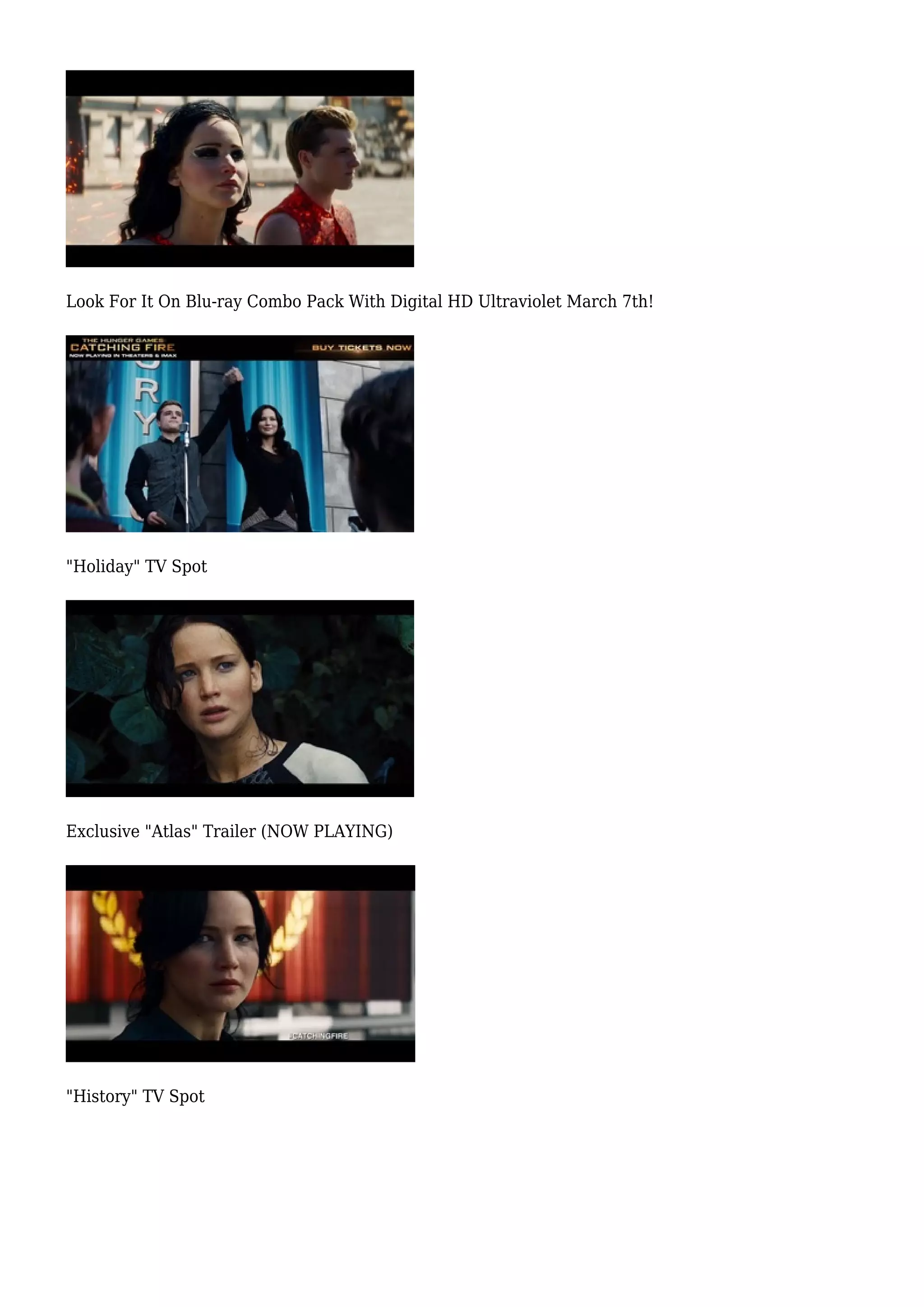THE HUNGER GAMES: CATCHING FIRE | PDF | Television | Entertainment