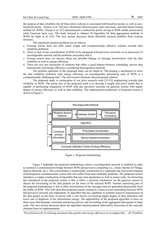 Novel framework of retaining maximum data quality and energy efficiency in reconfigurable ...
