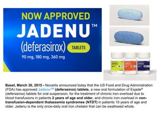 Thalassemia Treatment Update | PPT