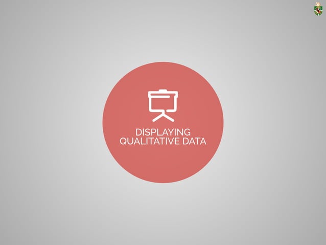 PDU 202 Qualitative Research Method: Presenting Qualitative Data | PPT