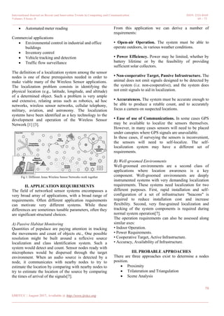 Level-Headedness in Wireless Sensor Networks | PDF