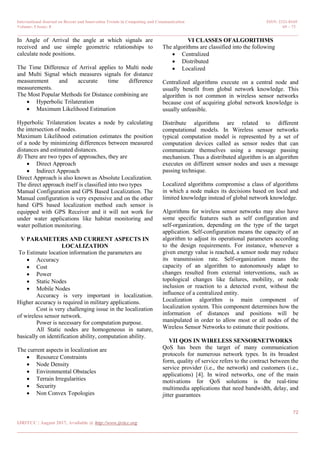 Level-Headedness in Wireless Sensor Networks | PDF