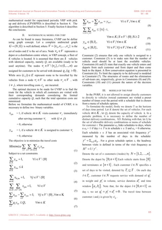 A Combined Method for Capacitated Periodic Vehicle Routing Problem with ...