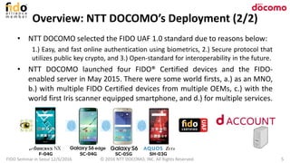 NTT DOCOMO Deployment Case Study: Your Security, More Simple. | PPT