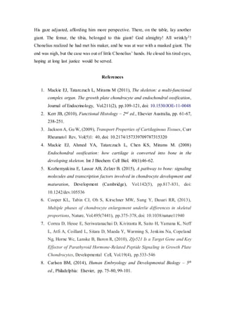 Chondrocyte Cell Profile Report | DOCX
