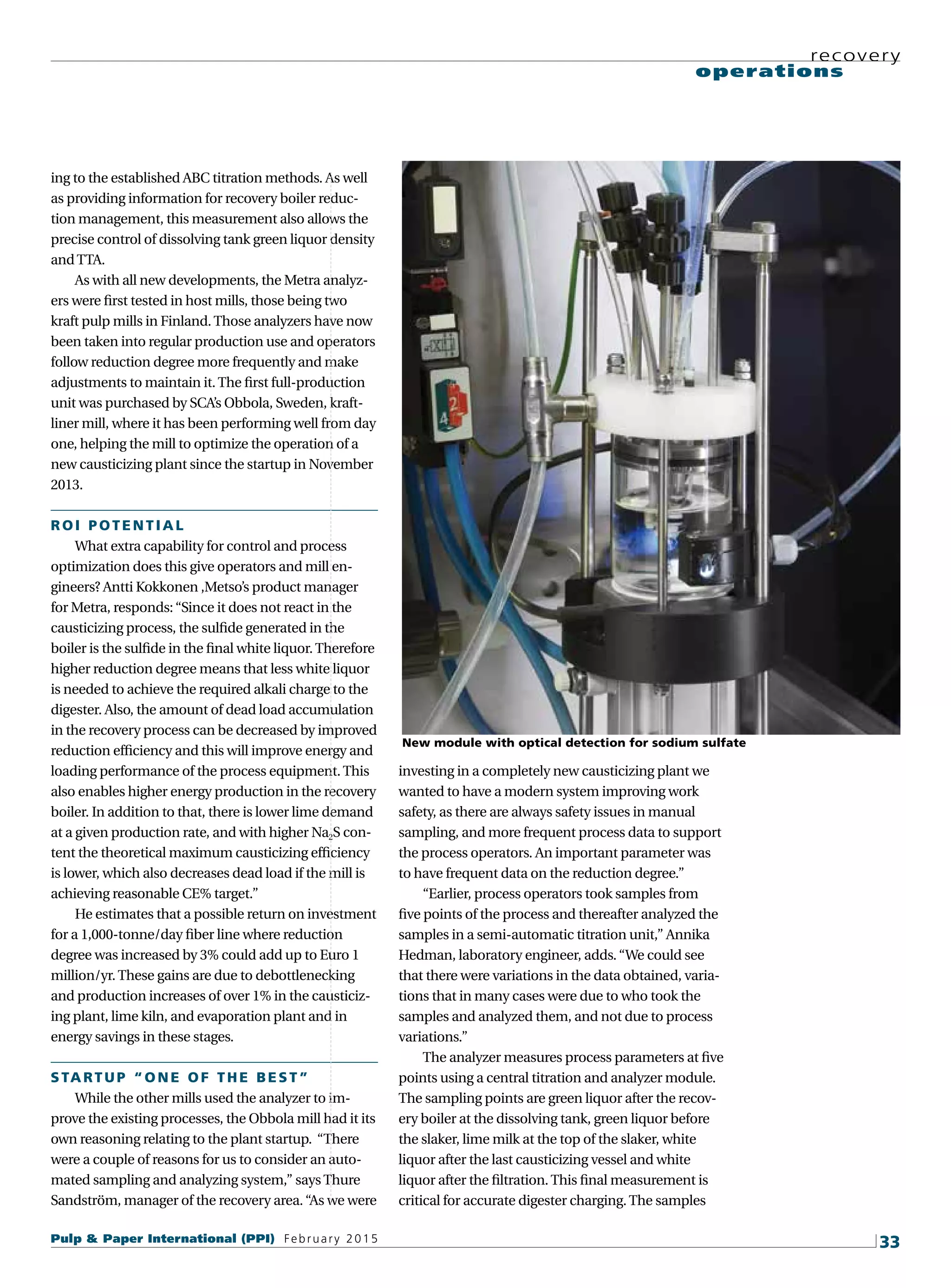 PPI Metso Metra | PDF