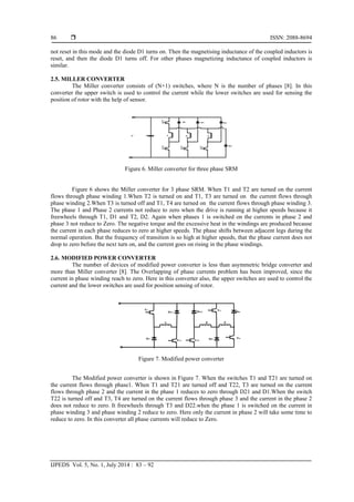 Open Loop and Closed Loop Performance of Switched Reluctance Motor with ...