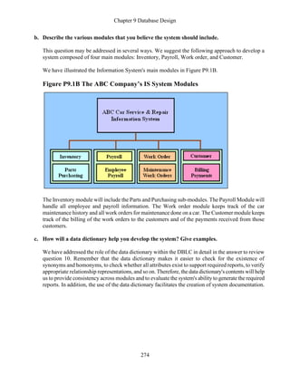 Database Systems Design Implementation And Management 13th Edition Coronel Solutions Manual | PDF