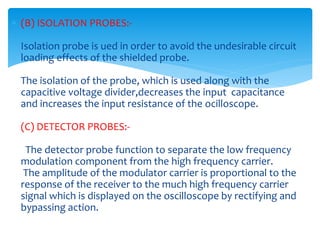 CRO PRObes,thermistor& Strip chart recorder | PPTX