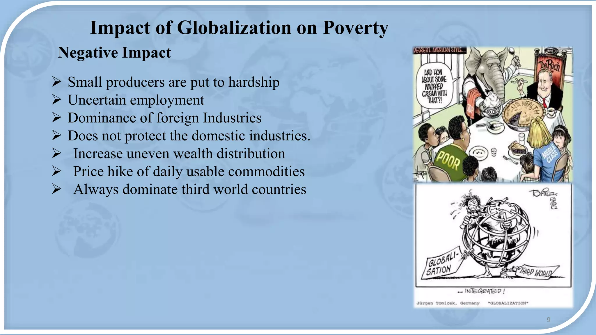 Globalization of poverty | PPTX