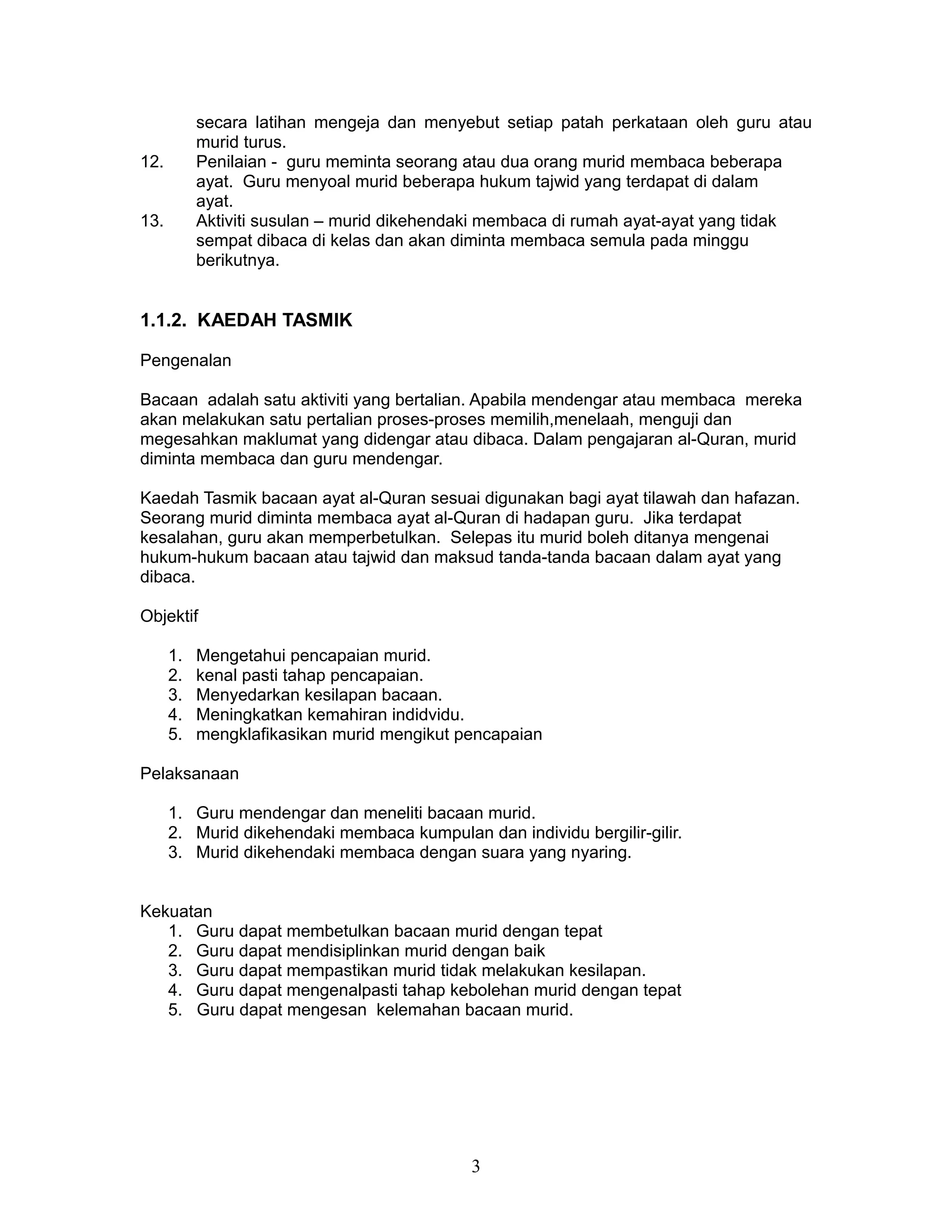 14164191 metodologi-pengajaran-dan-pembelajaran-alquran-aplikasi-model ...