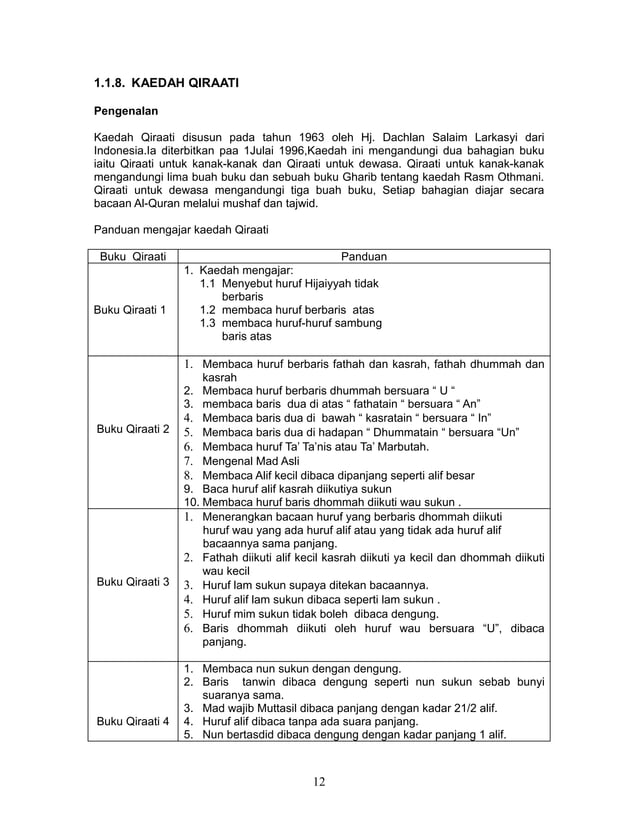14164191 metodologi-pengajaran-dan-pembelajaran-alquran-aplikasi-model ...