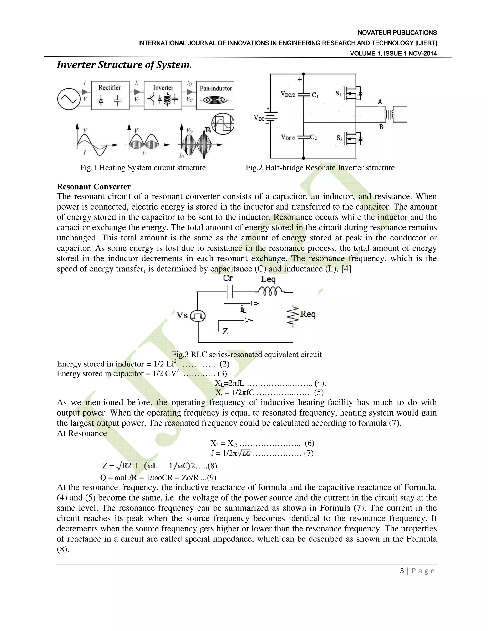 MOSFET Based High Frequency Inverter for Induction Heating Equipment ...