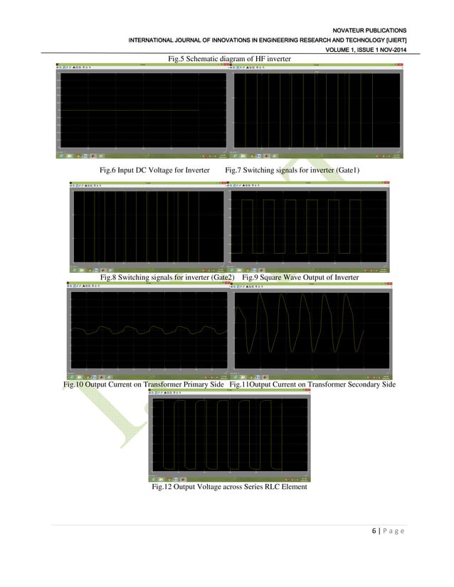 MOSFET Based High Frequency Inverter for Induction Heating Equipment Using MATLAB / SIMULINK ...