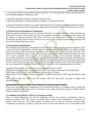 A Review of Restructured Power Development and Reform Programme in ...