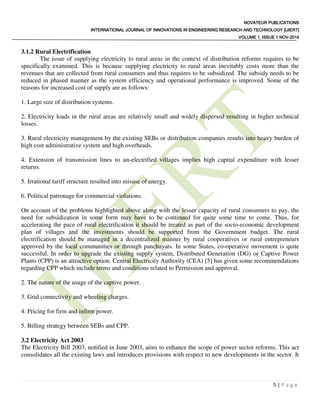 A Review of Restructured Power Development and Reform Programme in ...