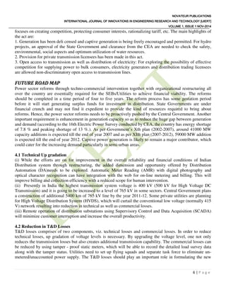 A Review of Restructured Power Development and Reform Programme in ...