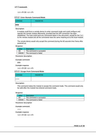 AUBTM-20 bluetooth module | PDF | Operating Systems | Computer Software and Applications