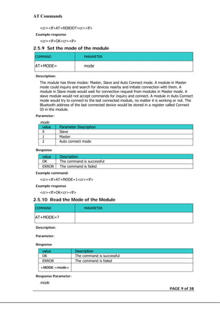 AUBTM-20 bluetooth module | PDF | Operating Systems | Computer Software and Applications