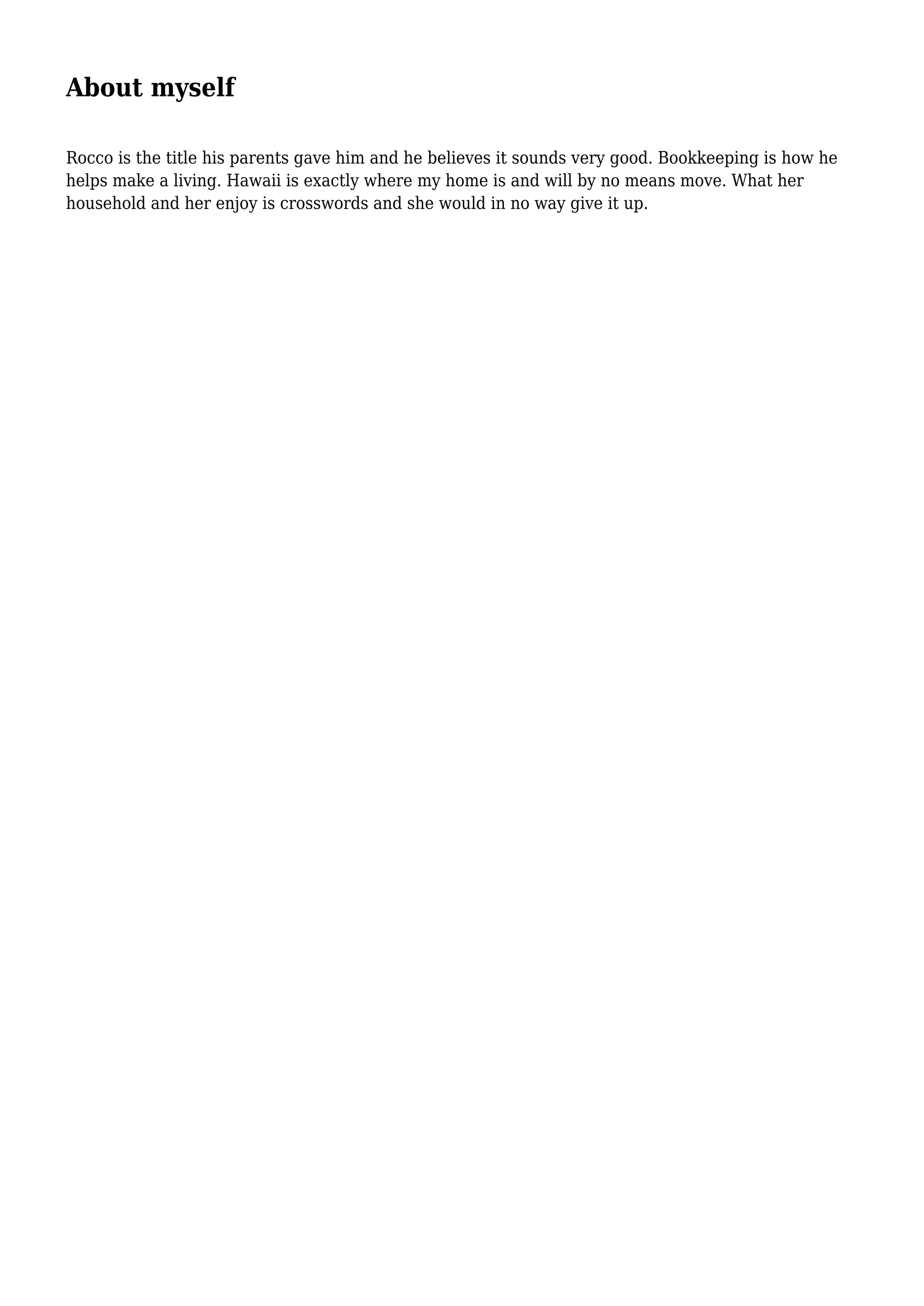 About myself | PDF