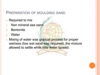 sand casting | PPTX