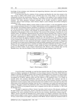 A Novel Rotor Resistance Estimation Technique for Vector Controlled Induction Motor Drive Using ...