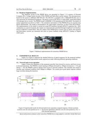 Speed and position estimator of for sensorless PMSM drives using adaptive controller | PDF ...