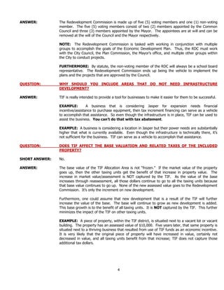 Jasper Economic Development Plan draft | PDF