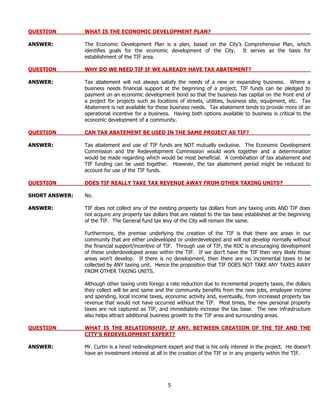 Jasper Economic Development Plan draft | PDF