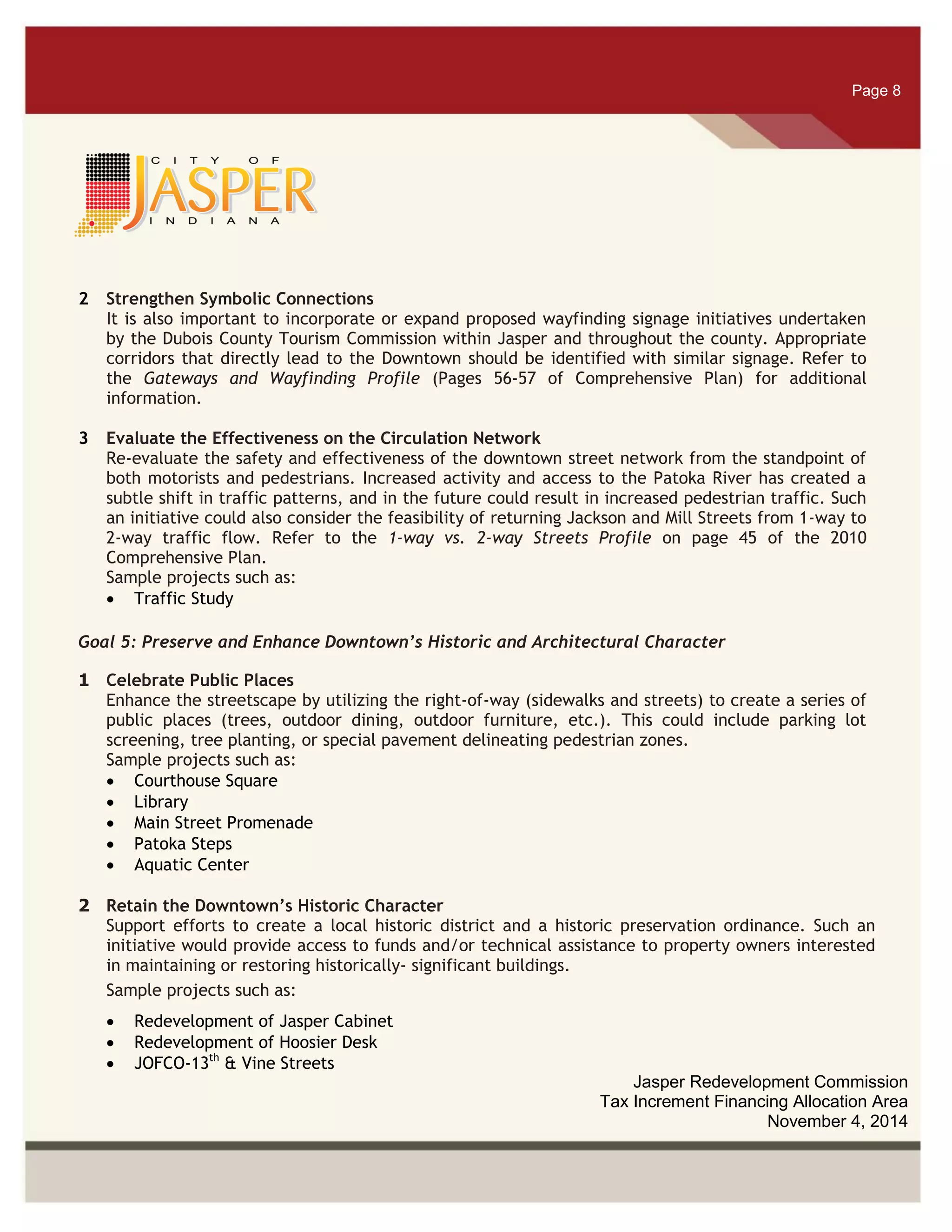 Jasper Economic Development Plan draft | PDF