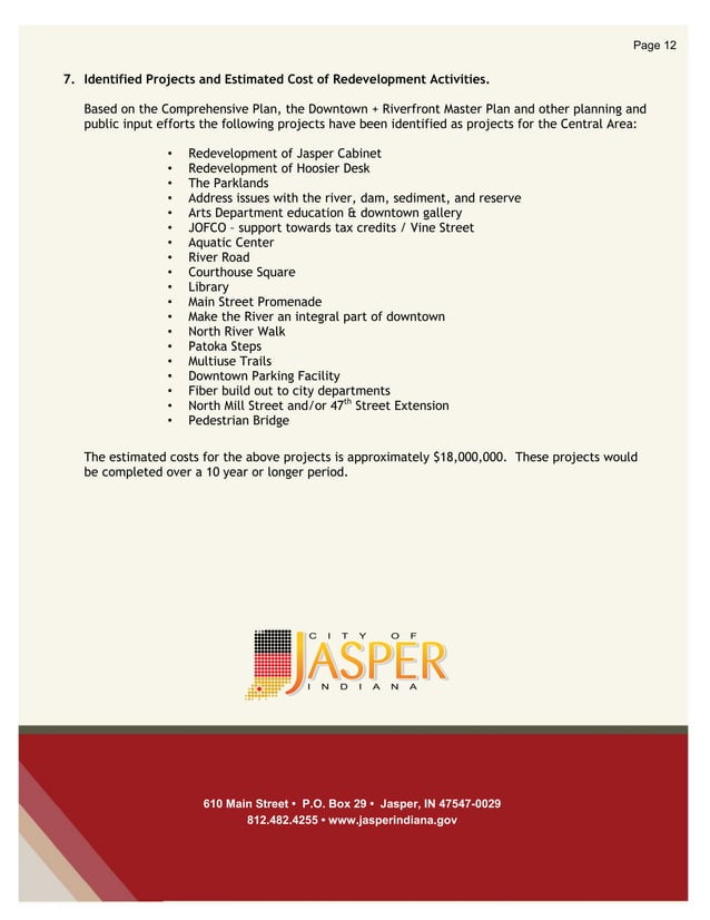 Jasper Economic Development Plan draft | PDF