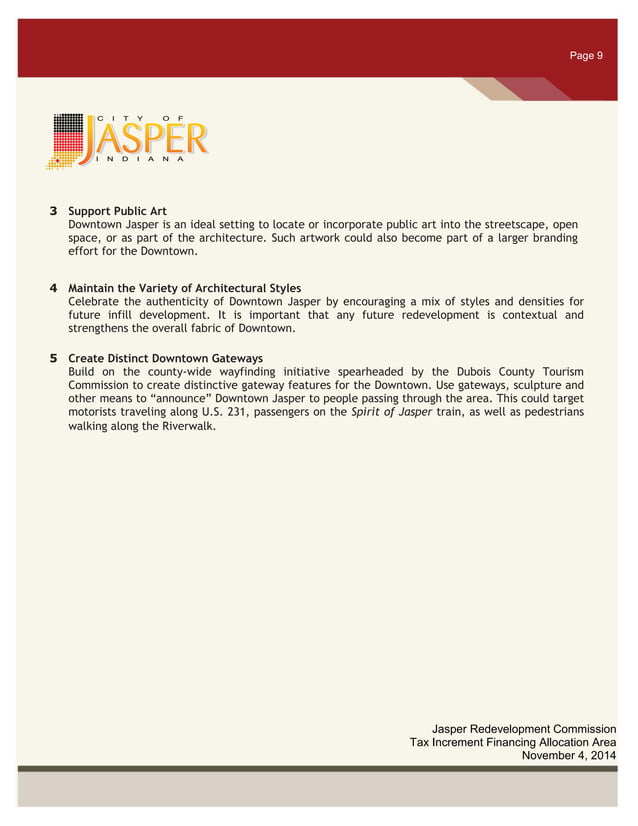Jasper Economic Development Plan draft | PDF