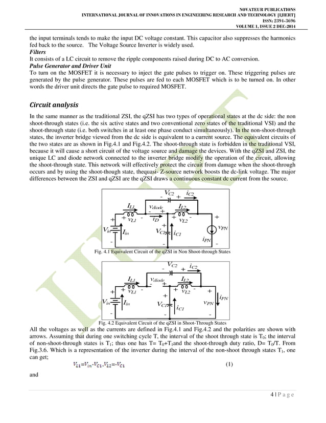 Quasi-z-source inverter for photovoltaic power generation systems | PDF