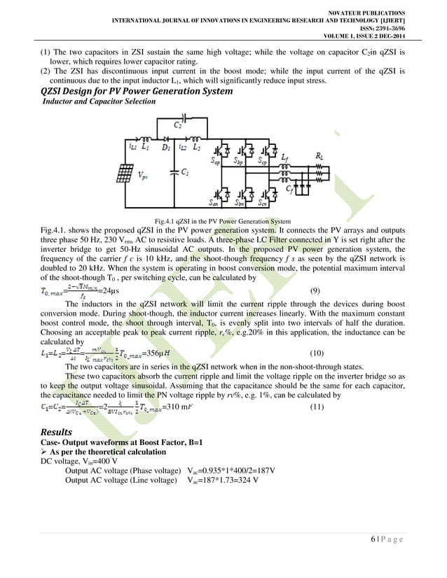 Quasi-z-source inverter for photovoltaic power generation systems | PDF