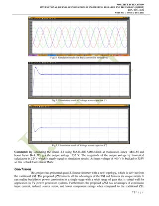 Quasi-z-source inverter for photovoltaic power generation systems | PDF