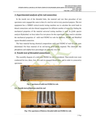 Failure analysis of buttress, acme and modified square threaded mild ...
