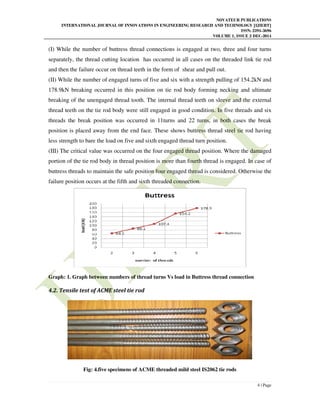 Failure analysis of buttress, acme and modified square threaded mild ...