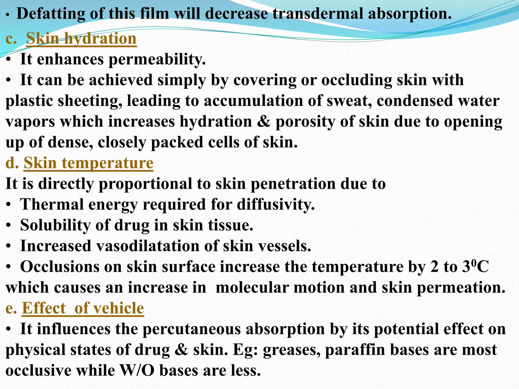 Transdermal drug delivery system by Kailash Vilegave | PPSX