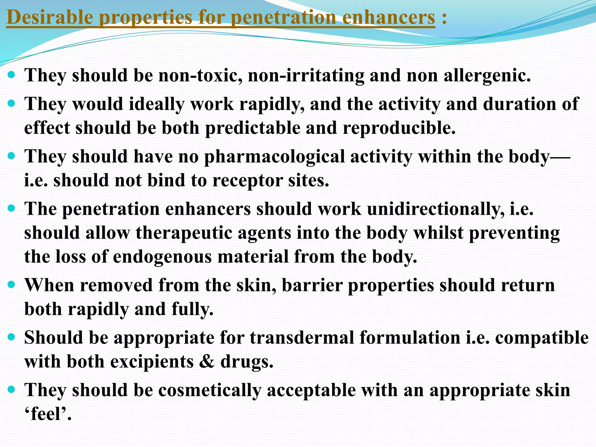 Transdermal drug delivery system by Kailash Vilegave | PPSX