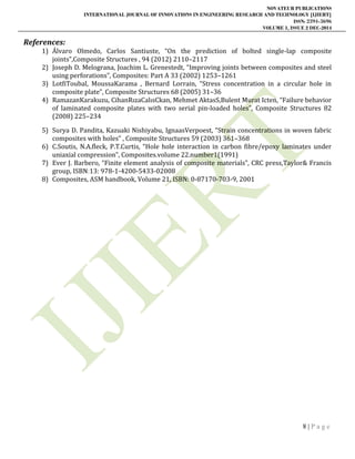 Analysis of Stress Concentration of Laminated Composite Plate With ...