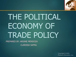 The Political Economy of Trade Policy | PPTX